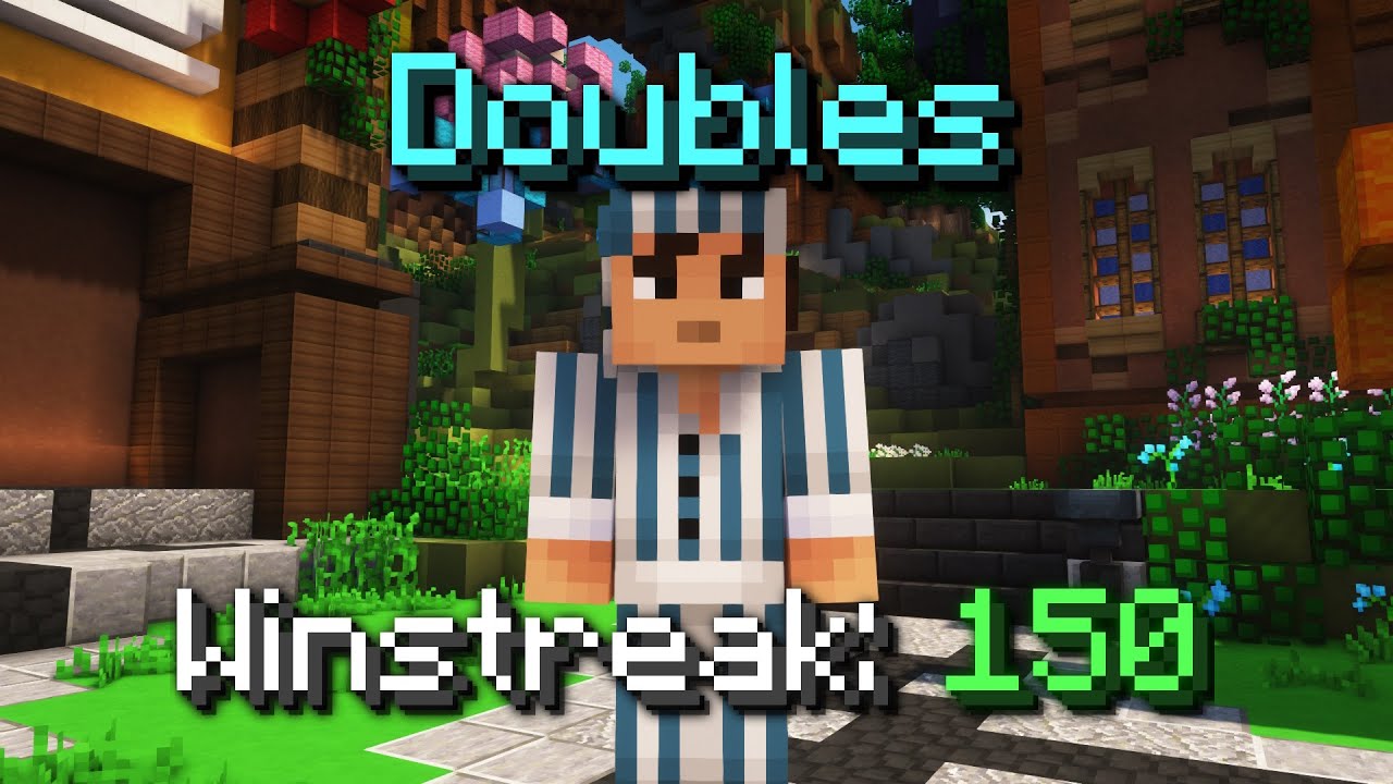Winstreak Grinding in Bedwars Doubles - YouTube