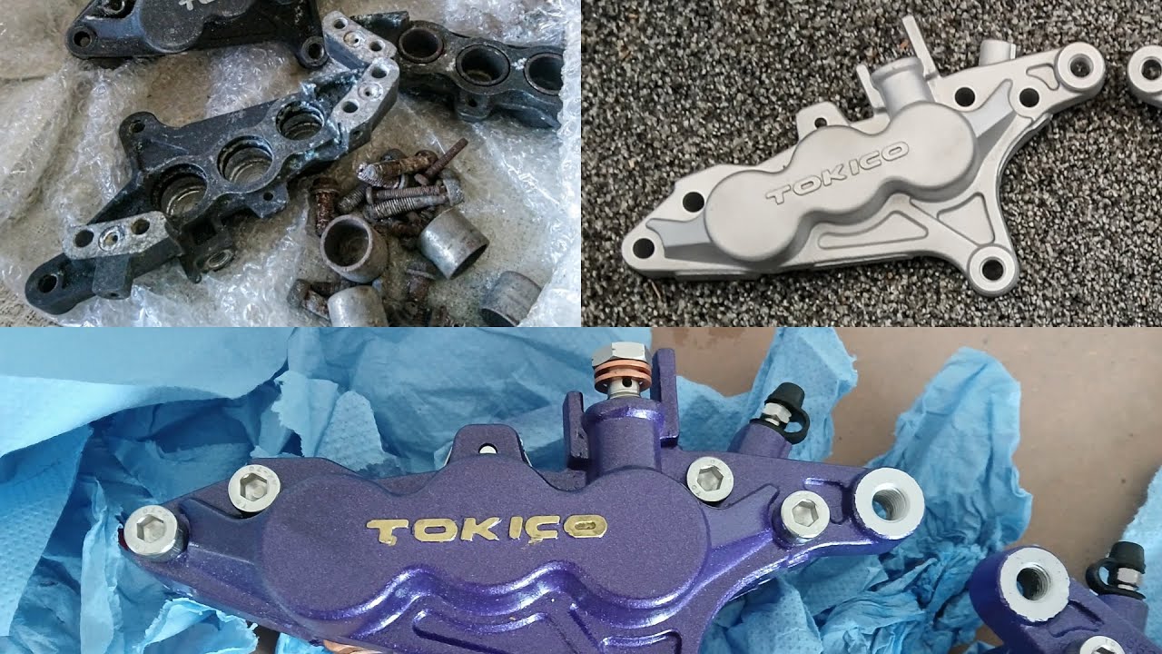 How To Fit And Bleed Refurbished And Rebuilt Six Pot Tokico Callipers ...
