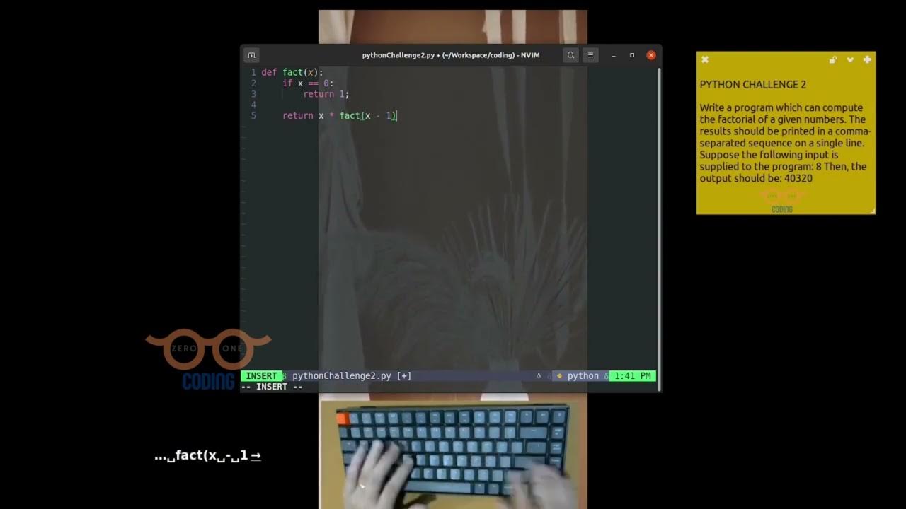 Learning Python Fast and Simple - Challenge 2: Factory | ASMR Programming - YouTube