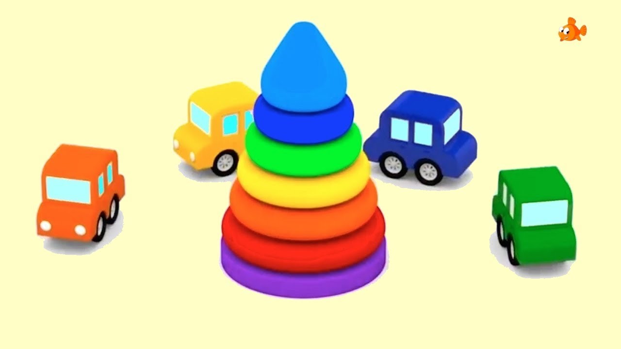 PYRAMID RACE! - Car Cartoons for kids - Cartoon compilations for ...