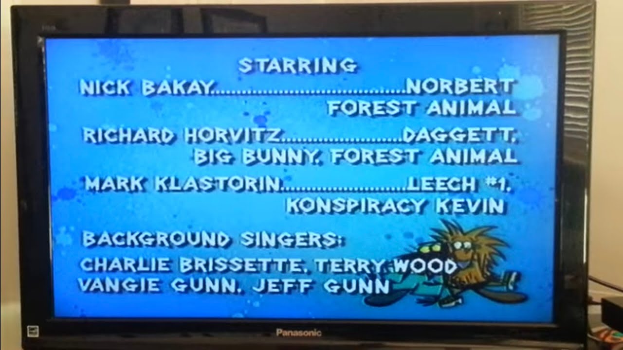 Angry Beavers Humorous End Credits - YouTube