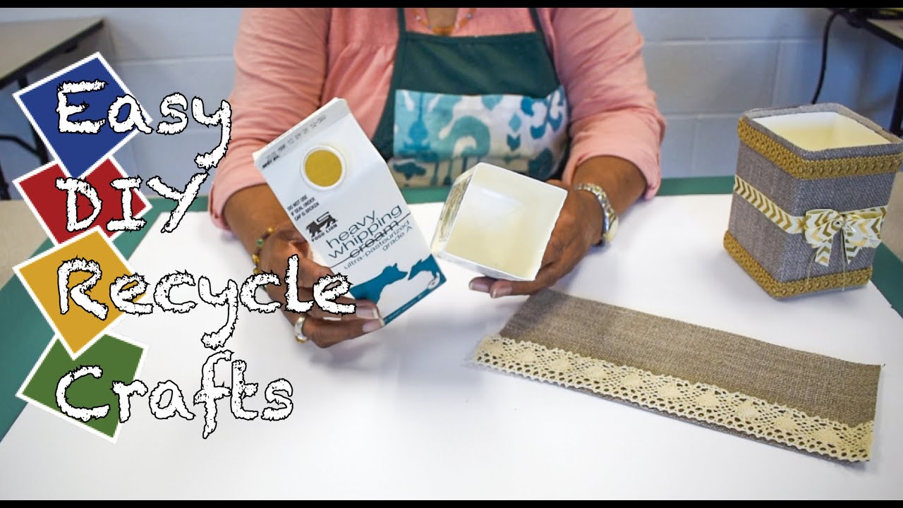 DIY Recycle Crafts - YouTube