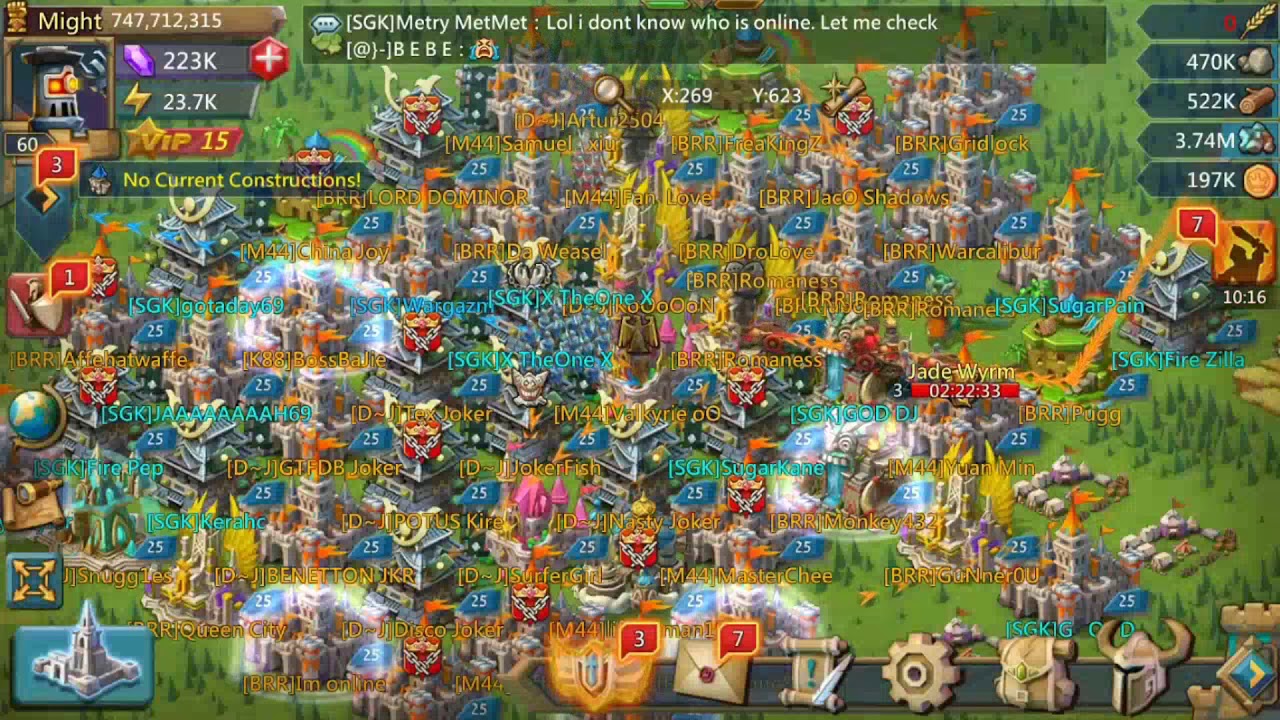[Wargazm] Lords Mobile: 500+ million might player - zeroed (SGK/BRR/D~J ...