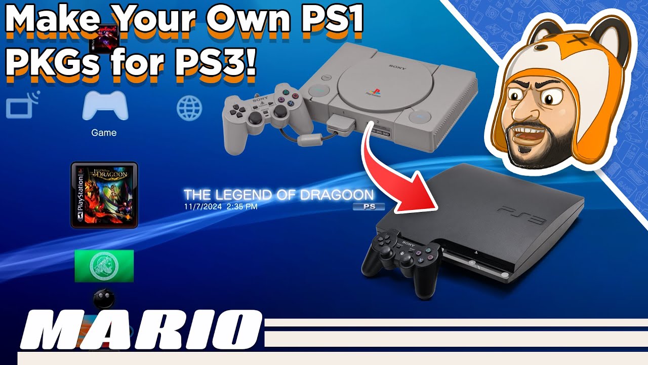 How to Create PS1 PKG Backups for PS3 with pop-fe (CFW/HEN) - YouTube