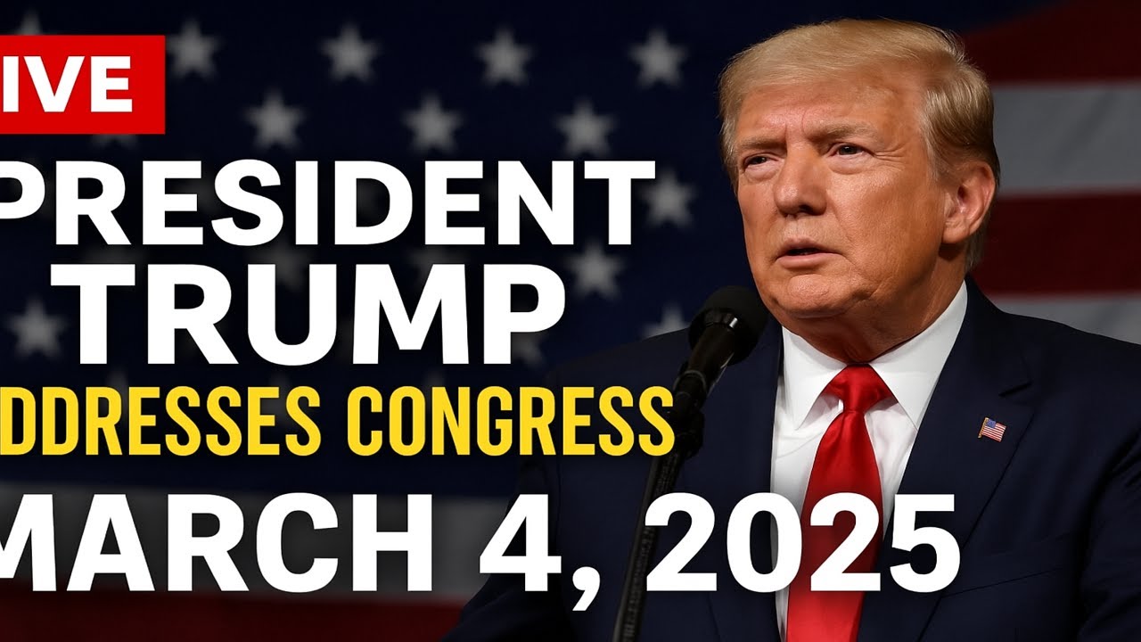 President Trump Addresses Congress | Full March 4, 2025 Speech ...