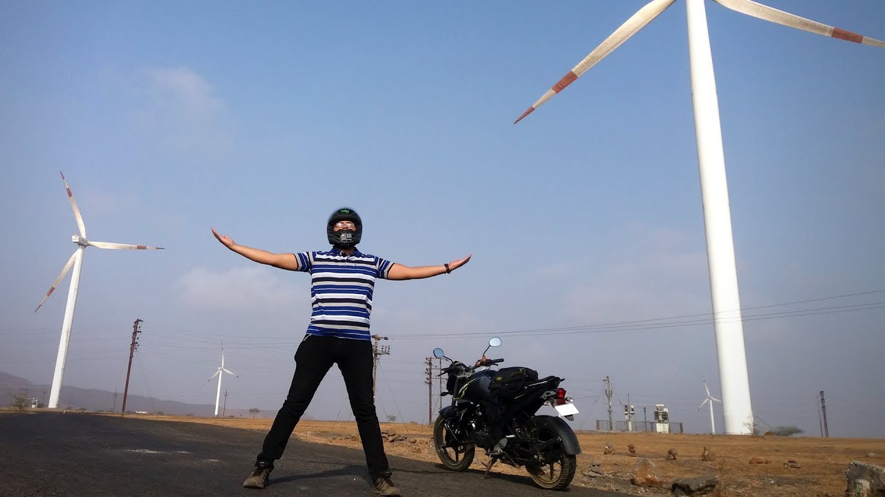 Ride to Sinnar Windmills | ABS Wind Turbine - YouTube