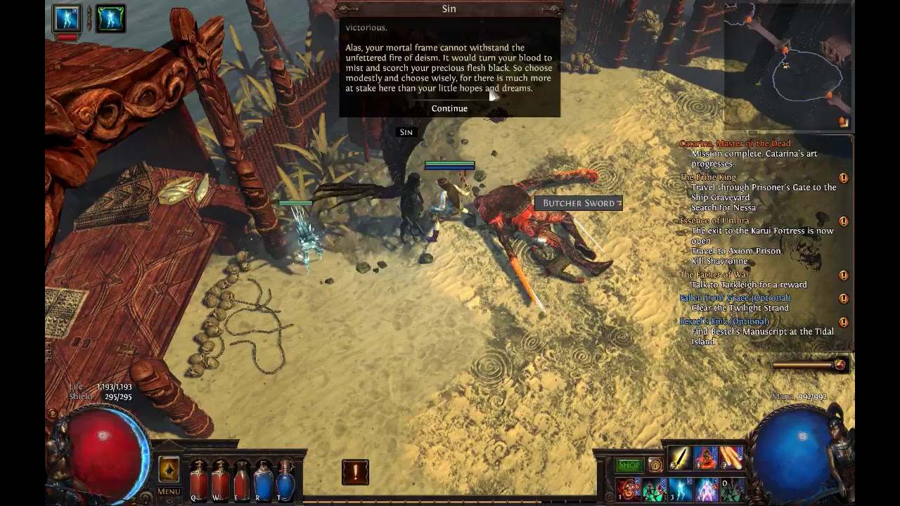 Path of Exile: Dark is the Knight! - YouTube