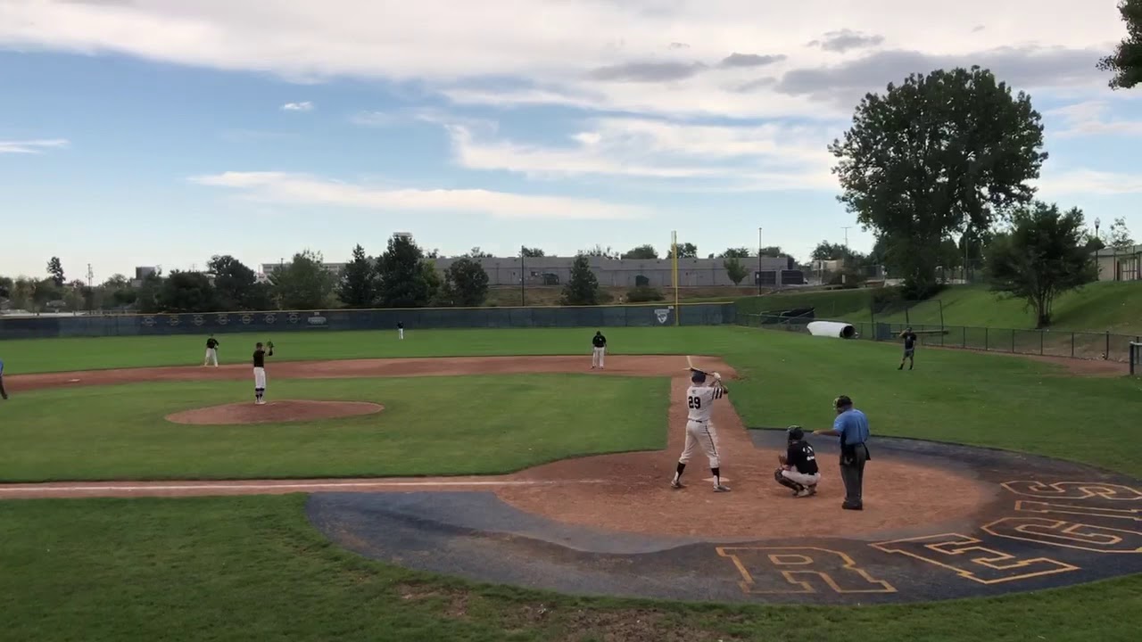 Triple to Right Center Field @ Regis University - YouTube