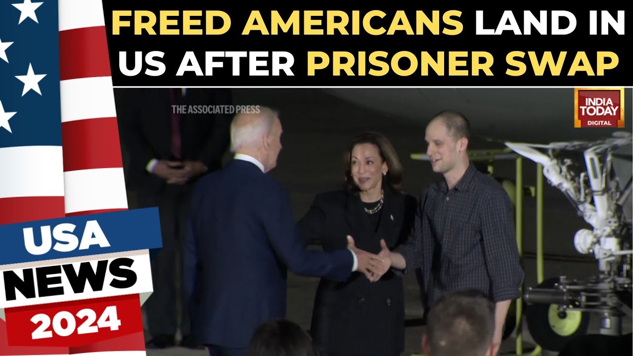 Freed Americans Return Home: Emotional Welcome by Biden and Harris | US ...