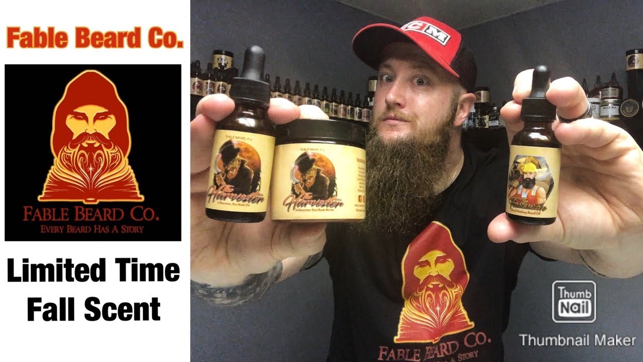 Fable Beard Company Limited Time Fall Scents | Monthly Subscription Box ...