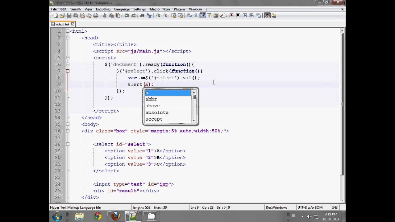 Jquery Bangla Tutorial 5 Val Method Youtube