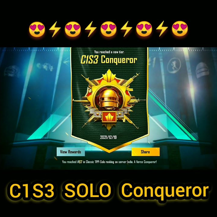 👉Finally Reached C1S3 Conqueror⚡ #shorts #pubg_shorts #bgmi #ytshorts #pubg_whatsapp_status ...