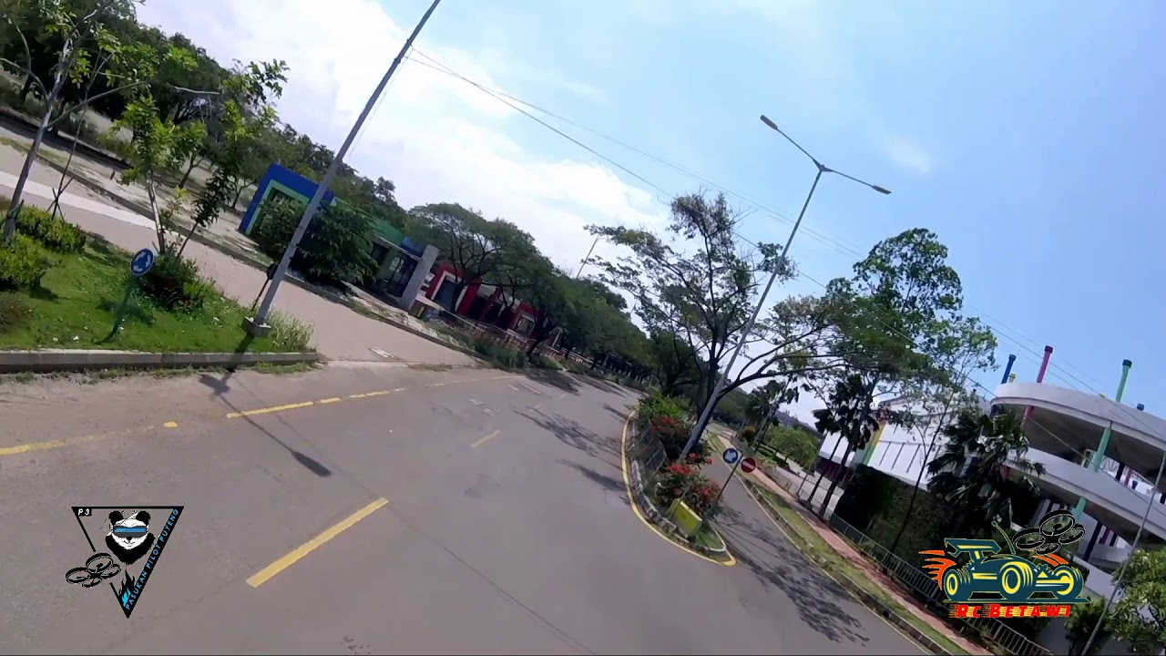 Croshing in Ancol #Drone 5inch - YouTube