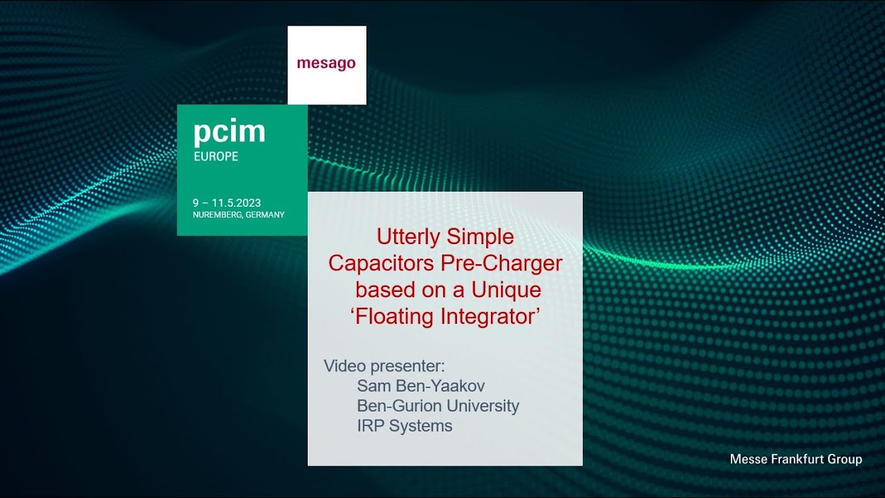 Utterly Simple Capacitors Pre-Charger based on a Unique ‘Floating ...