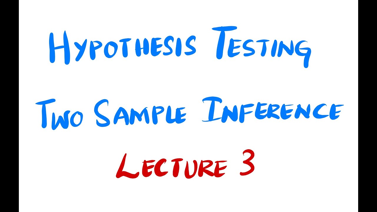 Hypothesis Testing | Estimation of Power and Sample Size ...