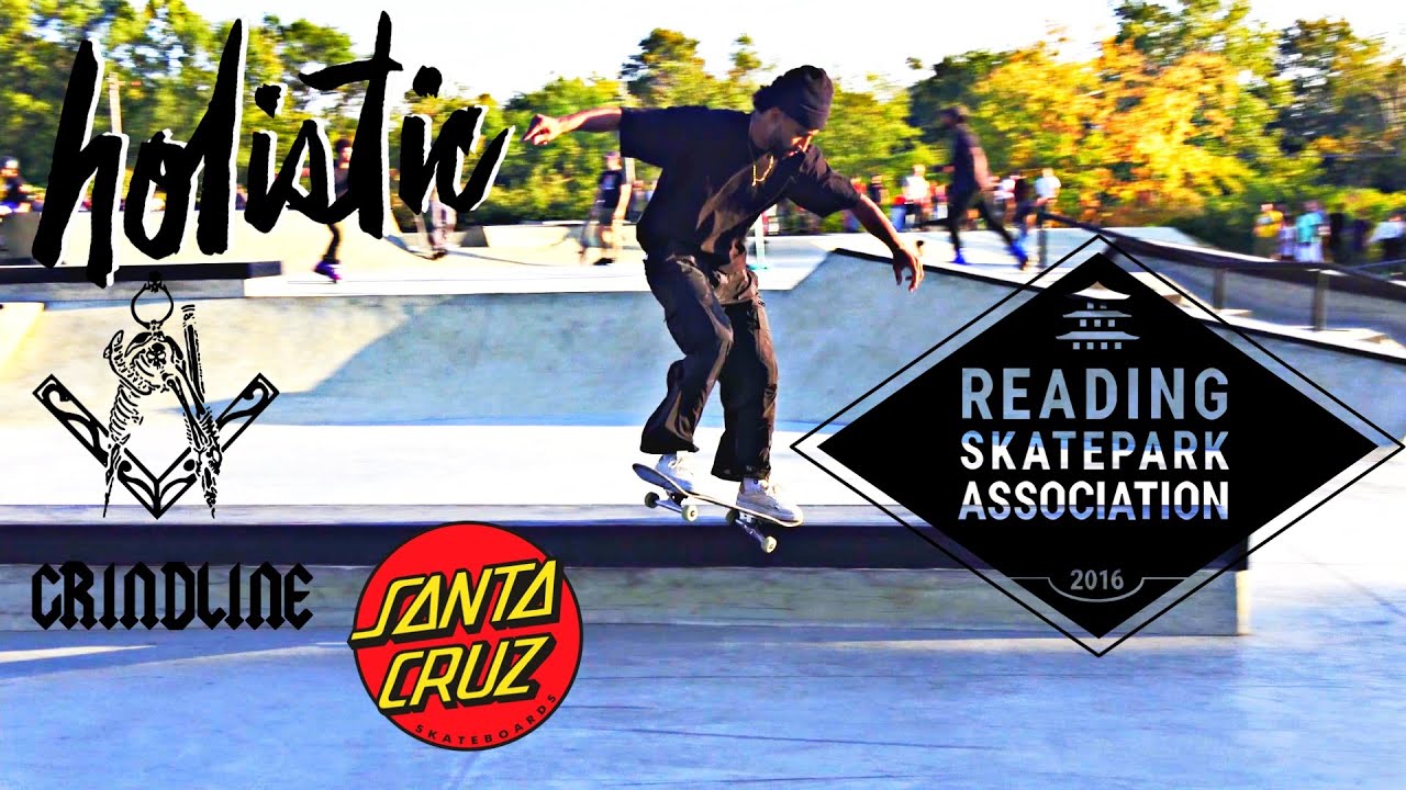 Reading Skatepark Grand Opening hosted by Holistic Skateshop - YouTube