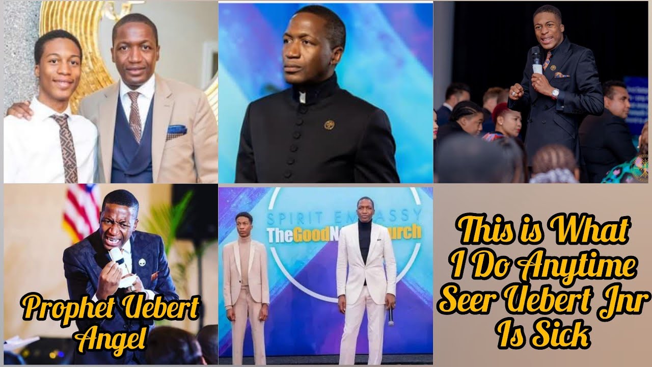 This is What Prophet Uebert Angel Does Anytime Seer Uebert Angel Jnr is ...