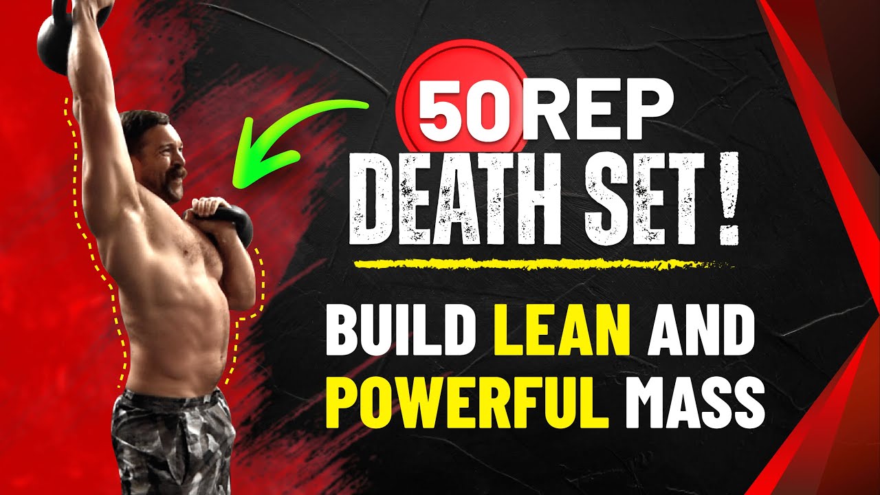 Get Your GAINS On! 50 Rep Kettlebell Workout for a ROCK SOLID Upper ...