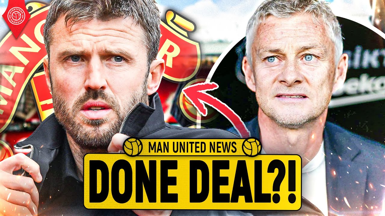 Michael Carrick Announcement Imminent! | Man United News - YouTube