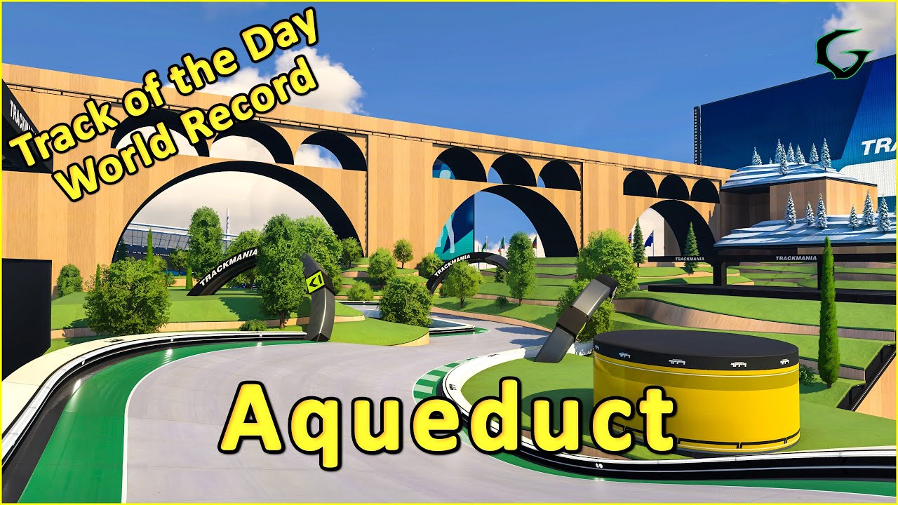 Aqueduct - World Record by Evon - TRACKMANIA Track of the Day - YouTube