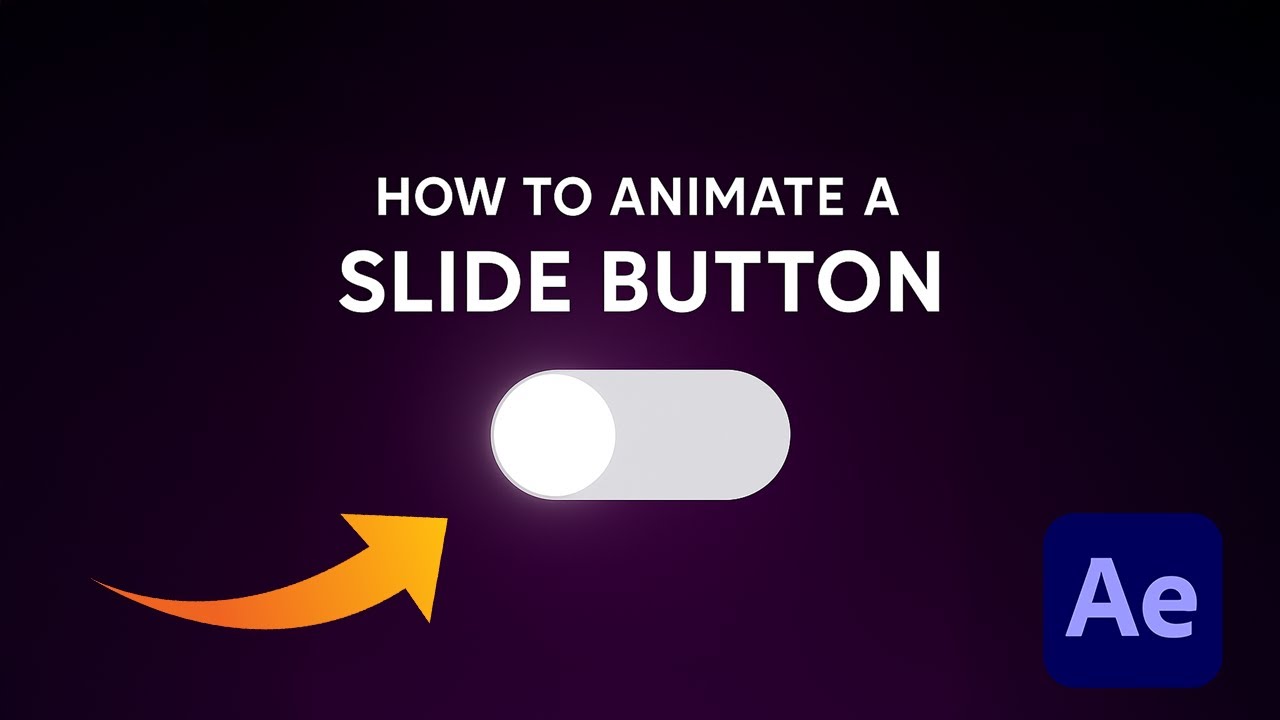 Slide Button Animation in After Effects (So EASY!) - YouTube