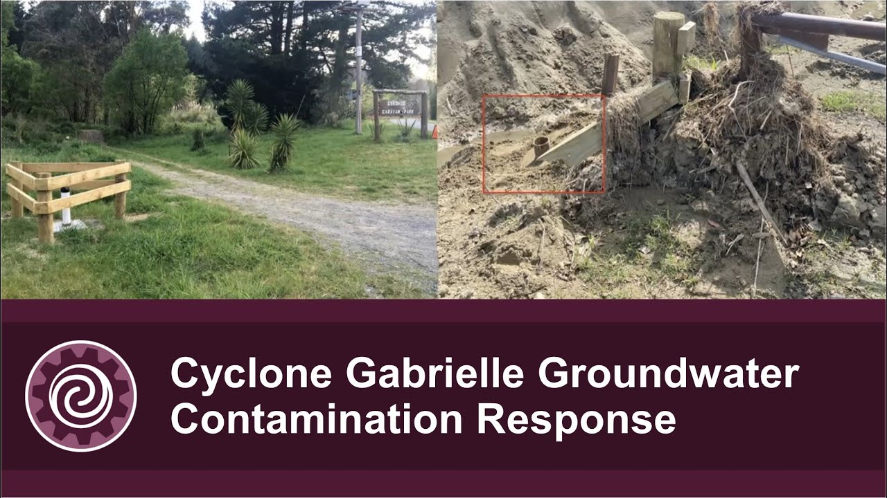 Cyclone Gabrielle Groundwater Contamination Response - YouTube