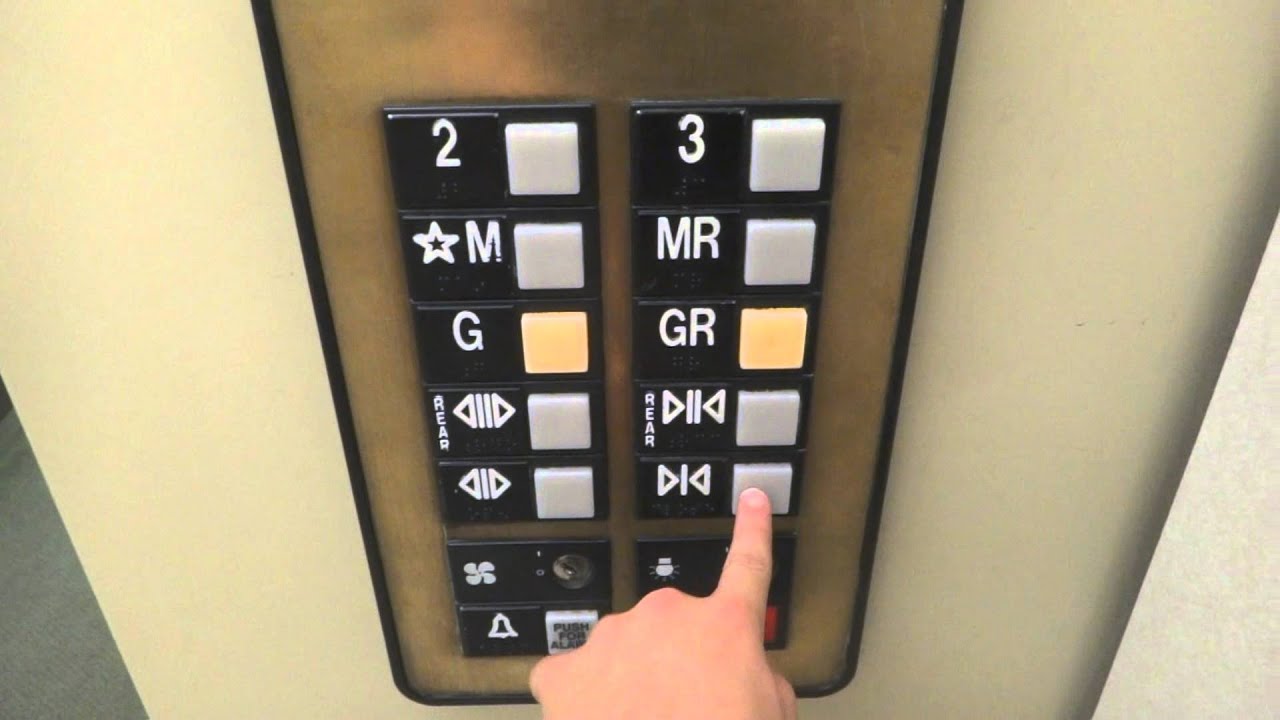 Otis Elevator with a VERY facinating cab @ Vineyard Commons Assisted ...