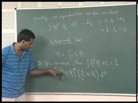 Mod-01 Lec-35 Mathematics for Chemistry - YouTube