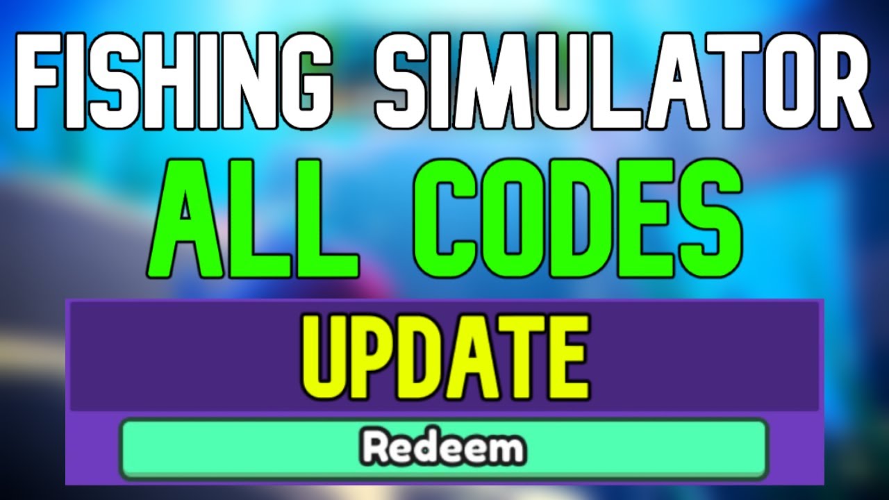 Fishing Simulator Codes | Roblox Fishing Simulator Codes (April 2024 ...