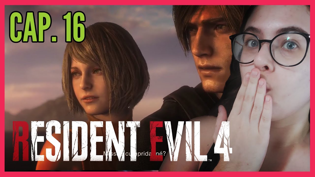 LEON e ASHLEY vazando da ILHA em um JET SKI | Resident Evil 4 Remake ...