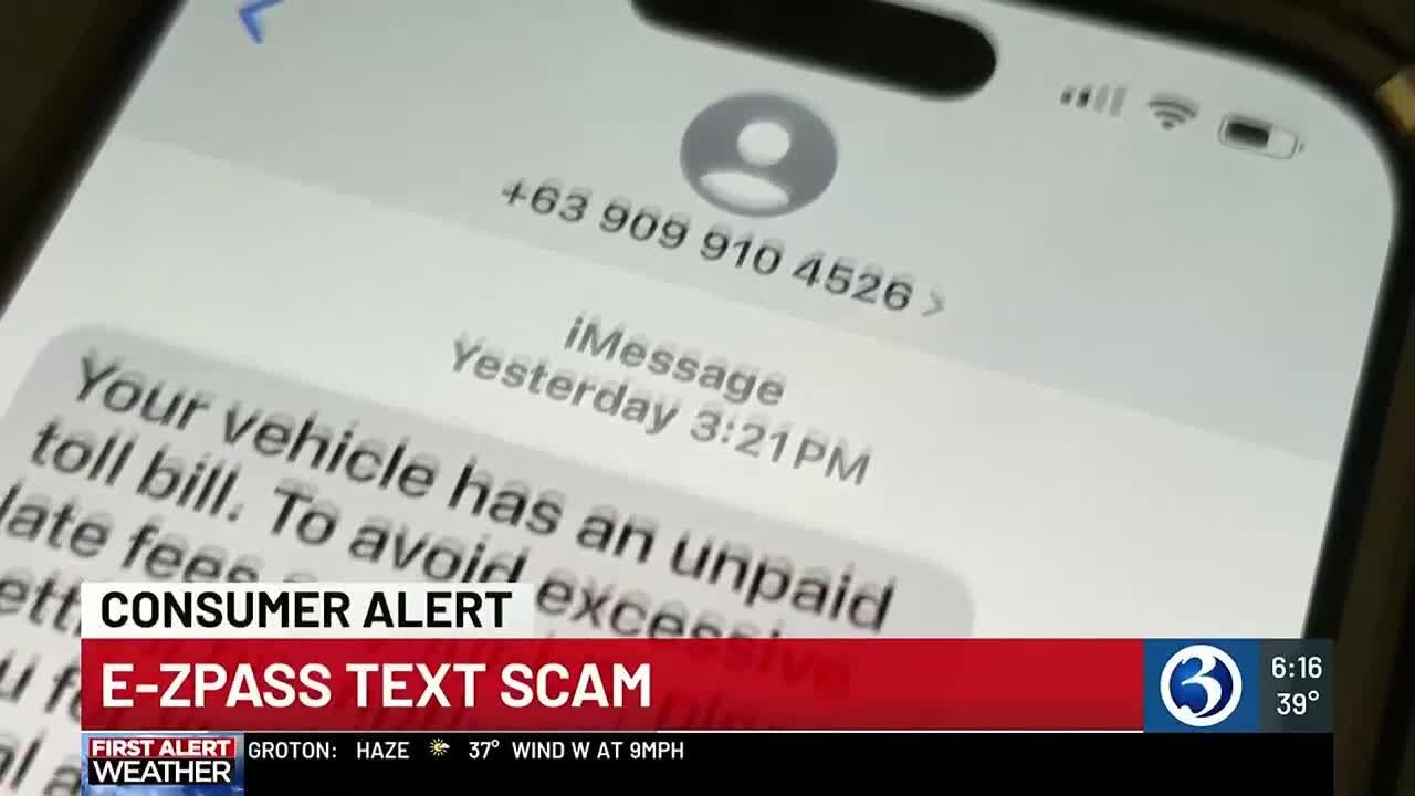 MassDOT warns drivers about toll scam text messages - YouTube