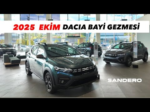 2025 EKİM DACIA BAYİ GEZMESİ | HANGİ ARAÇLAR VAR VE FIYATLARI NASIL ? |  @isagulec019 ​
