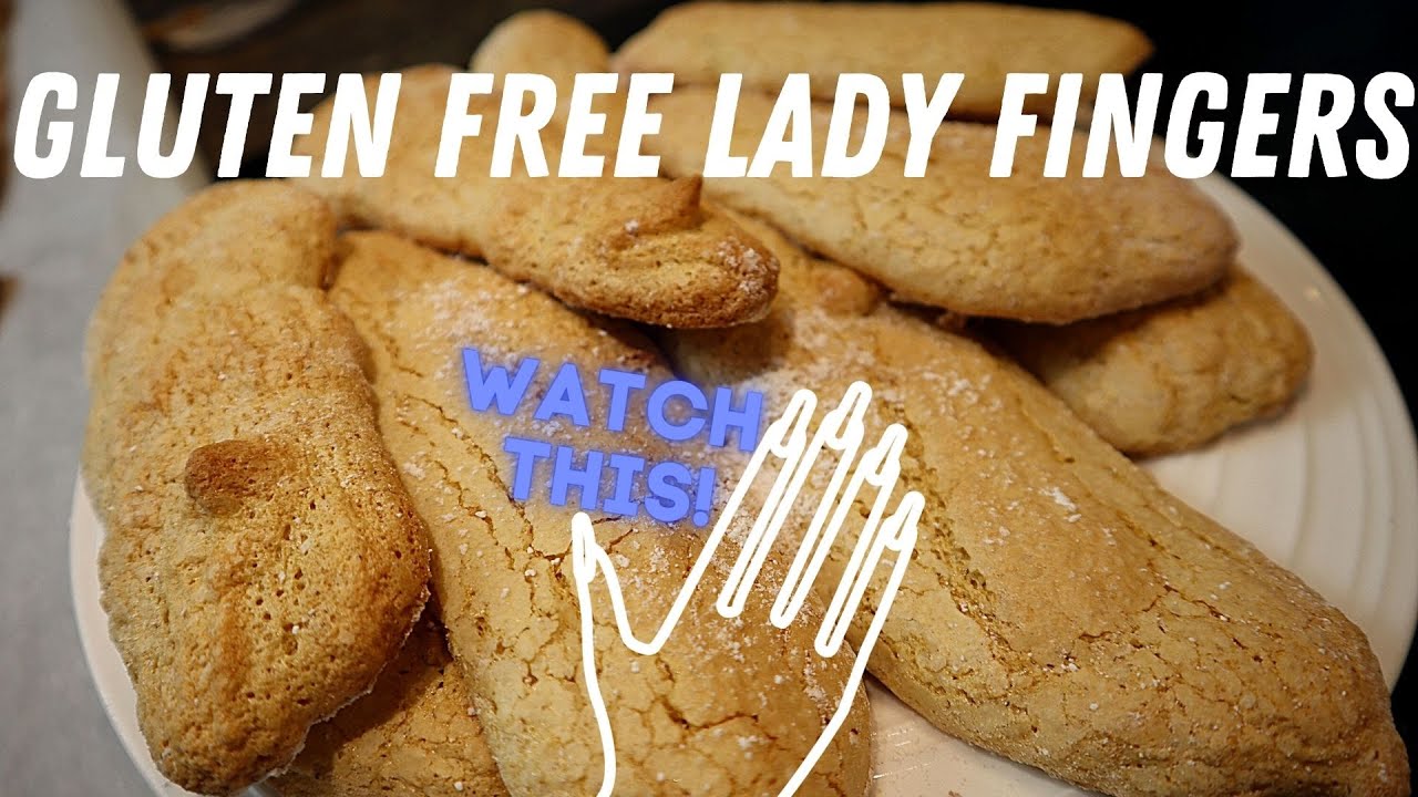 How To Make Gluten Free Lady Fingers - Lady Fingers Recipe - YouTube