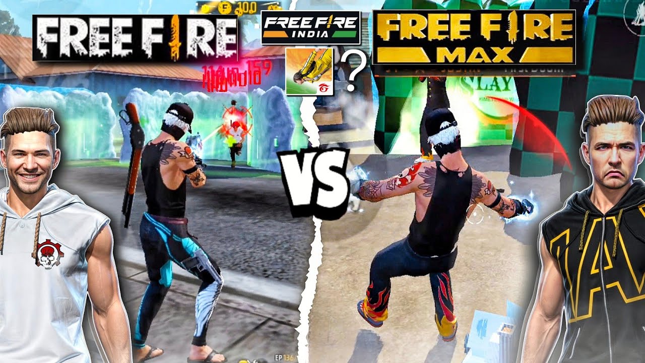 Free Fire Max Vs Free fire Which Is Better ? Full Comparison Is There ...