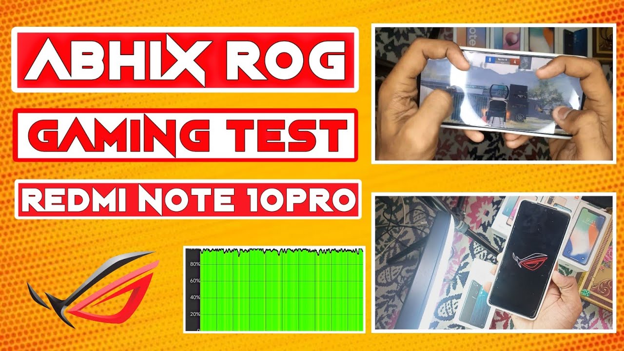 AbhiX Rog Edition 22.7.28 Custom Rom Gaming Test | Redmi Note 10 Pro ...