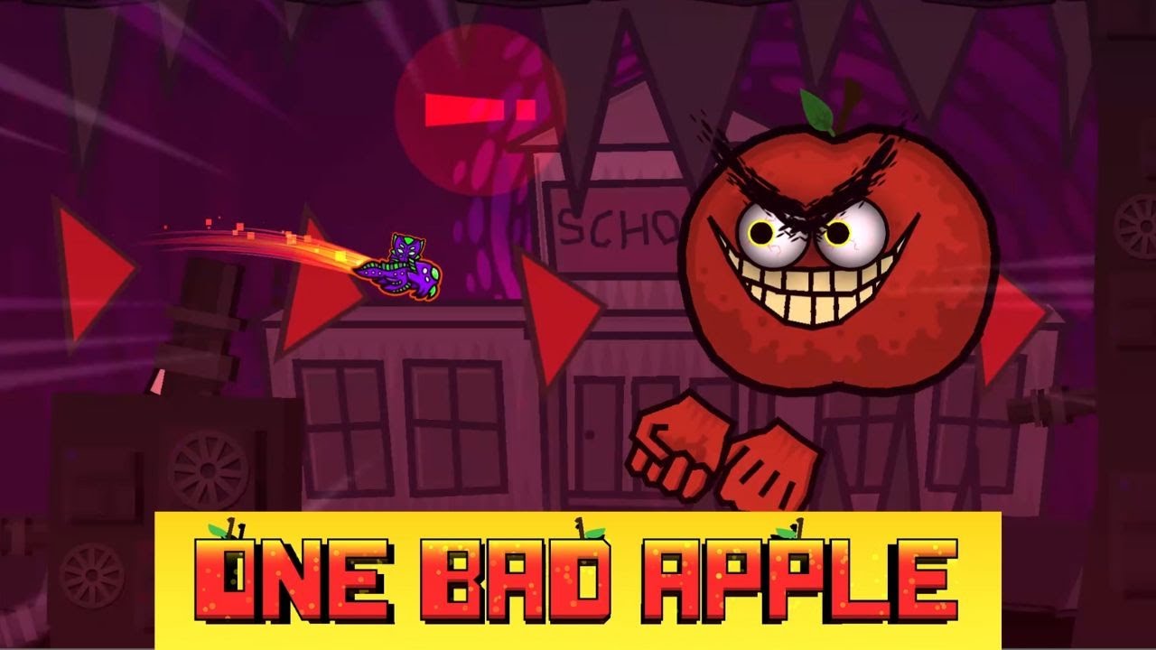 One Bad Apple By AtomicRest - Easy Demon Geometry Dash - YouTube