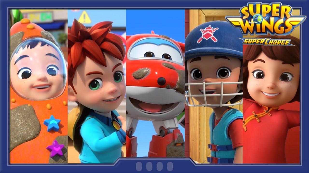 [Superwings s4 Compilation] Asia 2 | Super wings Full Episodes - YouTube