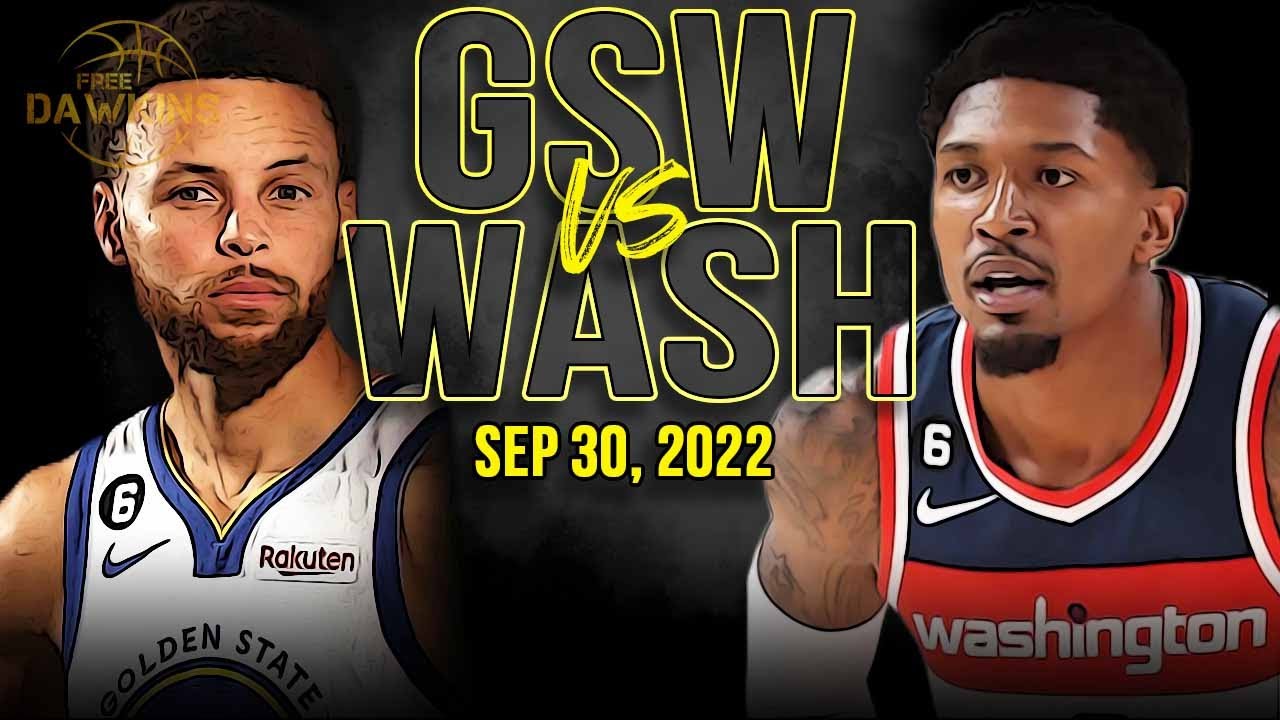 Golden State Warriors vs Washington Wizards Full Game Highlights | Sep ...