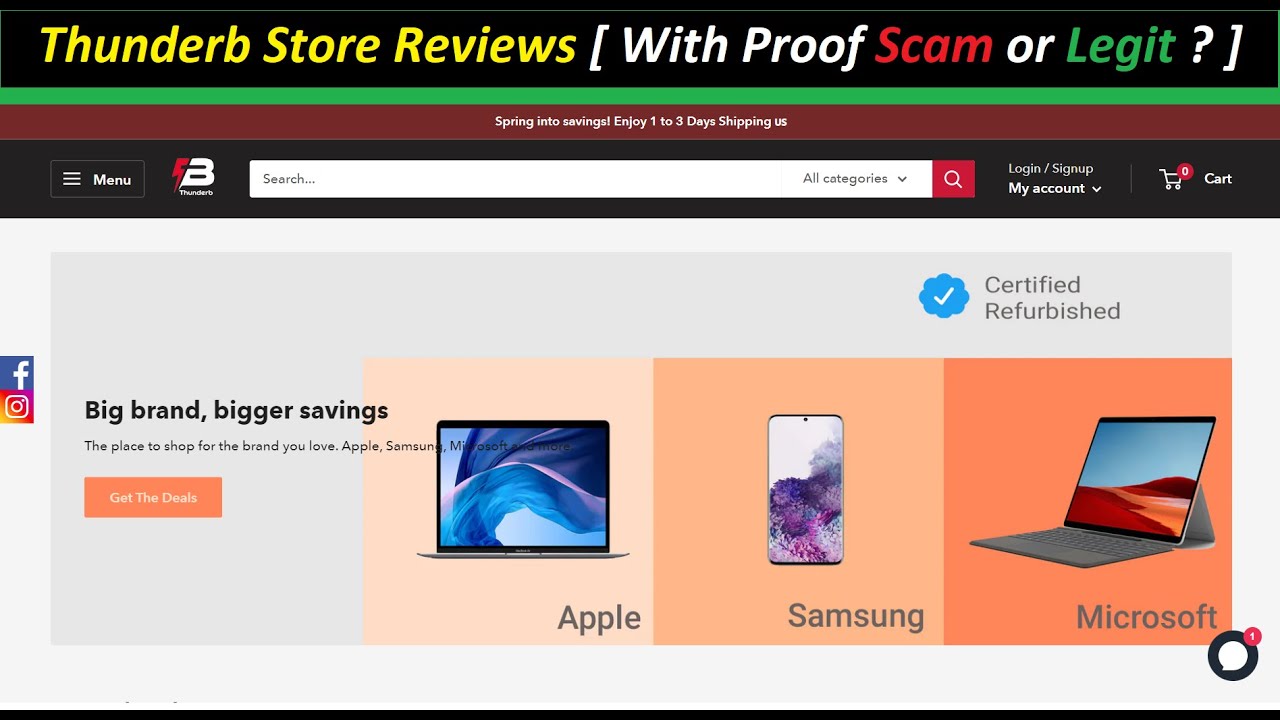 Thunderb Store Reviews [ With Proof Scam or Legit ? ] Thunderb ! Thunderb Reviews ! Thunderb ...