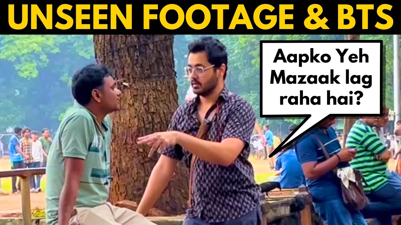 UNSEEN FOOTAGE AND FUN BEHIND THE SCENES 🤗 | BECAUSE WHY NOT - YouTube