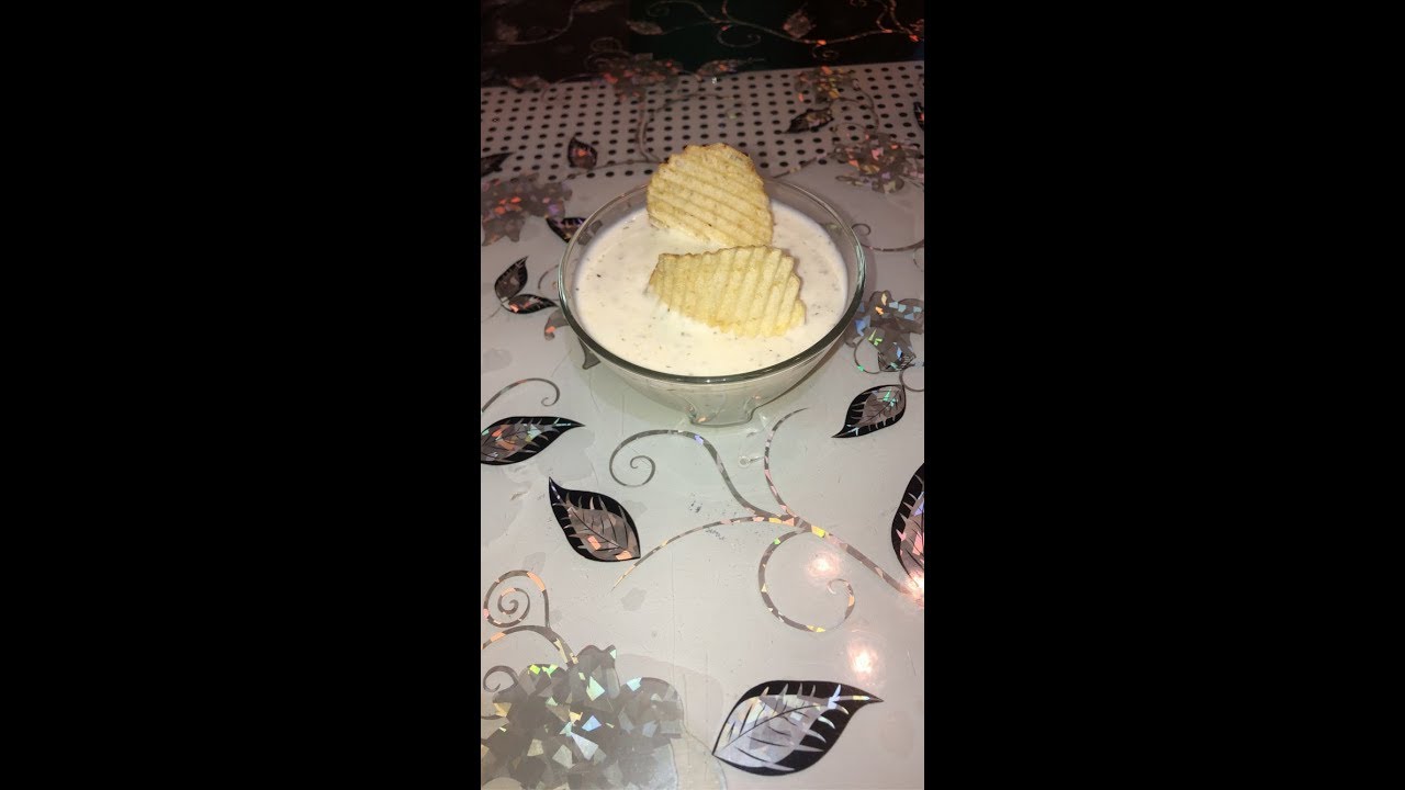 SAUCE POUR CHIPS SIMPLE ET RAPIDE - YouTube
