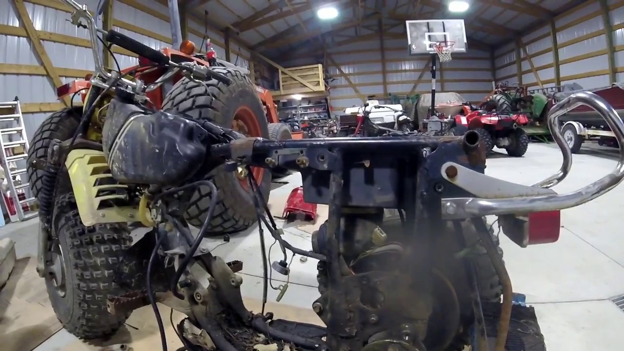 Yamaha YT175 Tri Moto Repair - YouTube