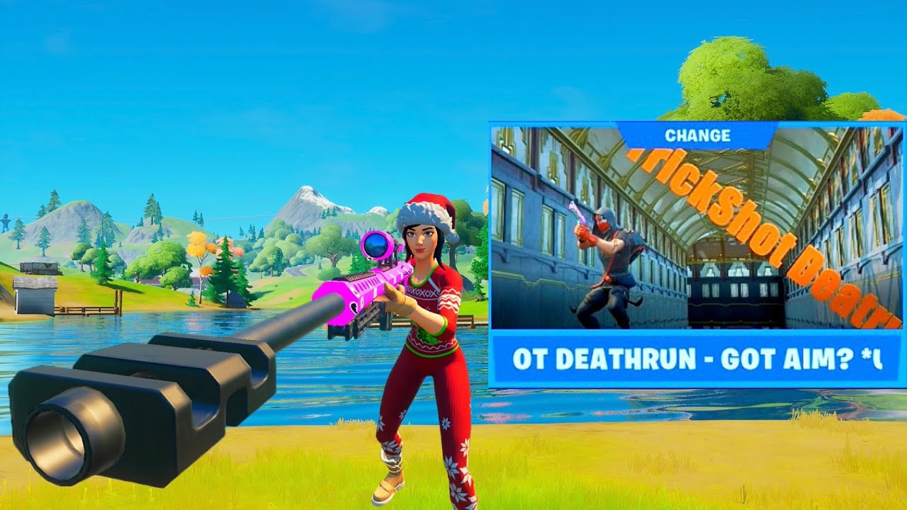 I Wagered My Duo In A Trickshot Deathrun (w/ facecam) - YouTube