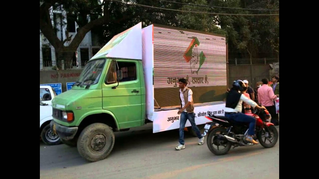 Led Screen Big Tv On Rent 9560562259 , Led Video van , Led Truck Rental ...