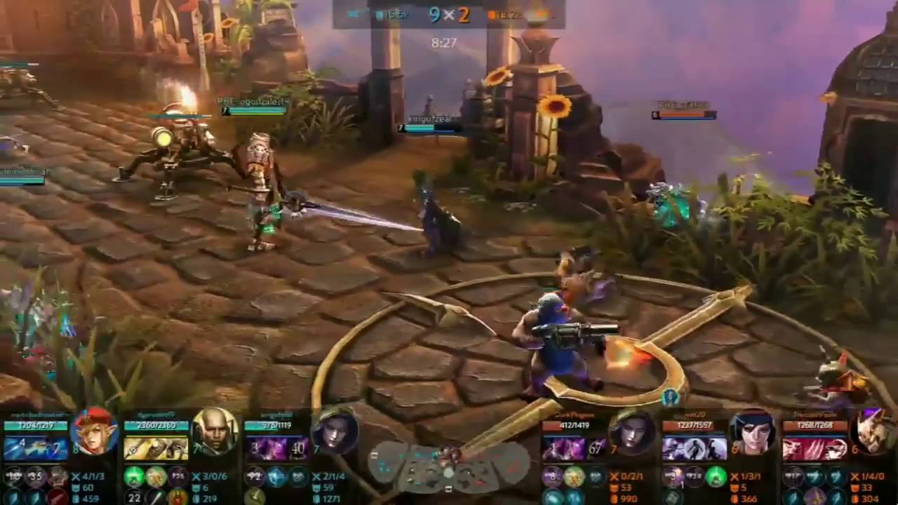Vainglory SAMUEL GAMEPLAY - YouTube