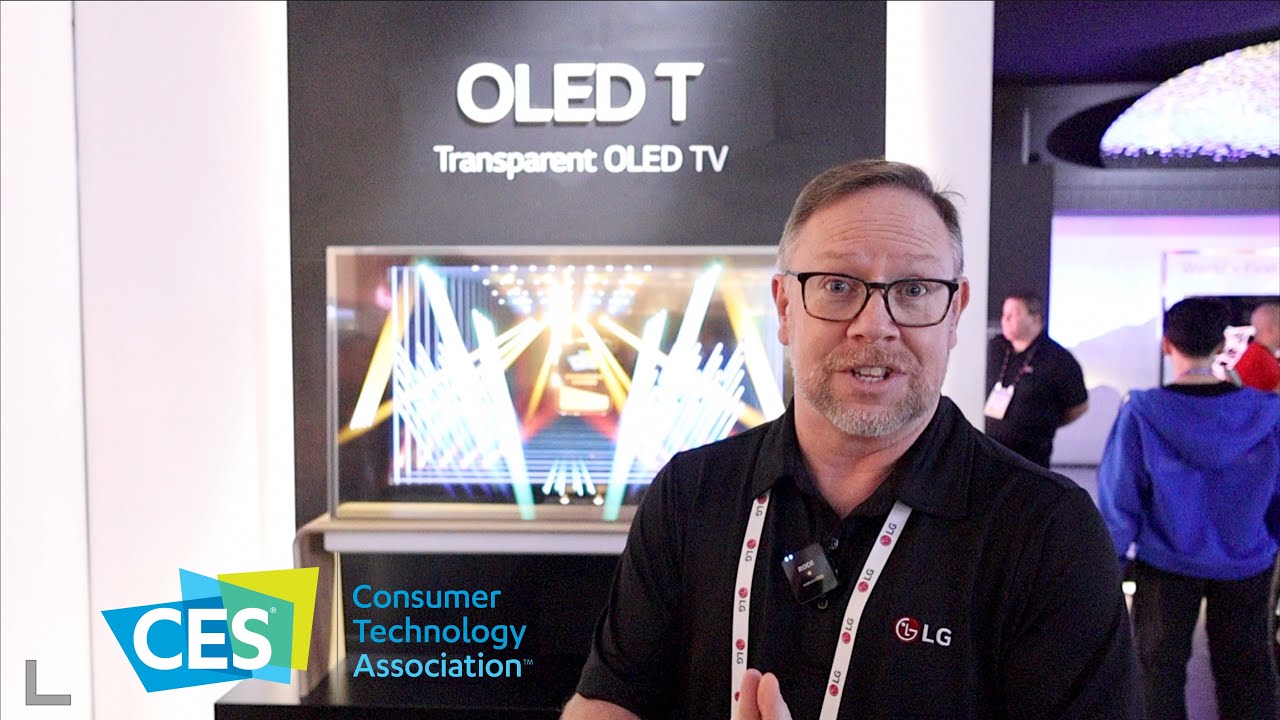 Unveiling the World's First Transparent OLED TV: LG OLED T - YouTube