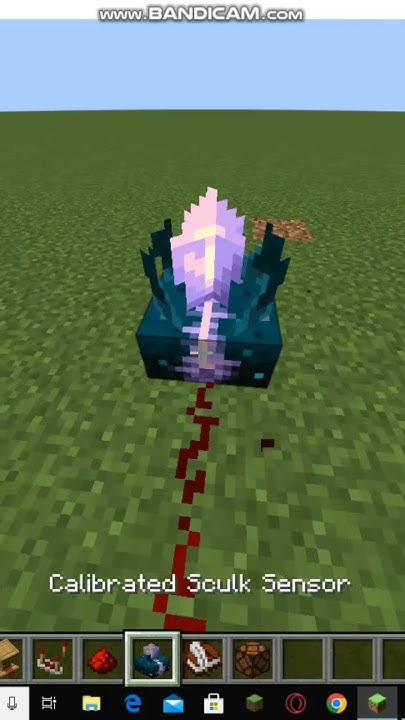 How to use a Calibrated skulk #minecraft #gaming - YouTube
