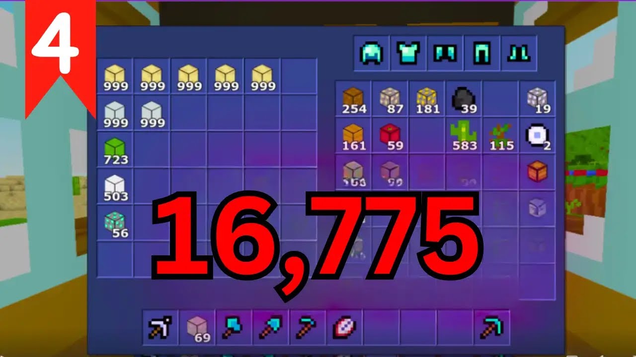 I Collected 16,775 Blocks in Bloxd.io (Bloxd.io Survival EP:4) - YouTube