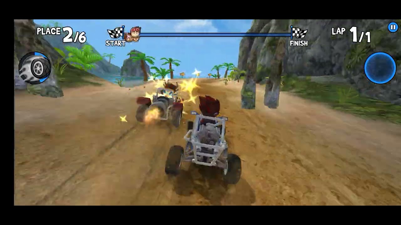 How To Play BB Racing 🎮 || Baach Buggy Racing Game Play #gaming # ...