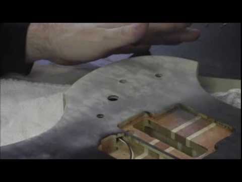 How to Build an Electric Guitar-Video 21 - "Popping" a Figured Maple ...